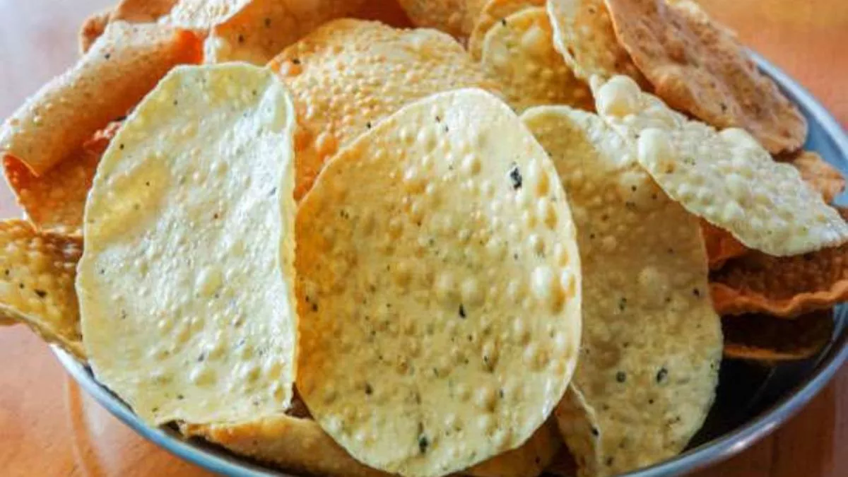 2500 years old history of crispy papad know how it came to Indian plate
