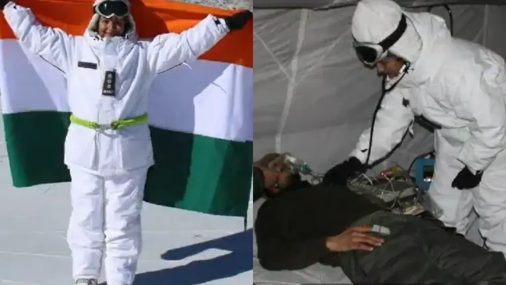 Fatima Wasim became the first medical officer to be deployed on Siachen ...