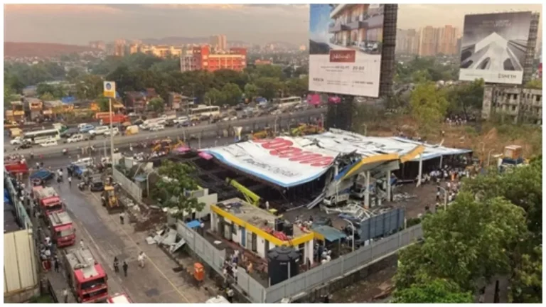 Mumbai Hoarding Collapse: अवैध होर्डिंग लावणाऱ्या भावेश भिंडेला अटक ...