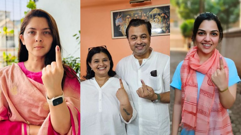 चौथ्या टप्प्यातील मतदानाच्या दिवशी या कलाकारांनी बजावला मतदानाचा हक्क ...