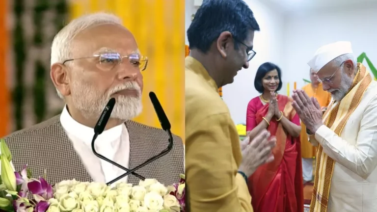 PM Modi On CJI House Ganpati Puja: 'जेव्हा मी गणेश पूजेच्या ...