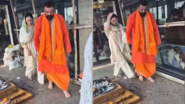 Sanjay Dutt ने केले चौथे लग्न? वयाच्या 65व्या वर्षी धोतर-कुर्ता घालून ...