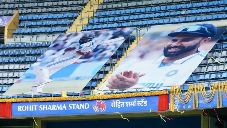 Rohit Sharma Stand: वानखेडे मैदानातील स्टँडला रोहित शर्माचे नाव Rohit ...